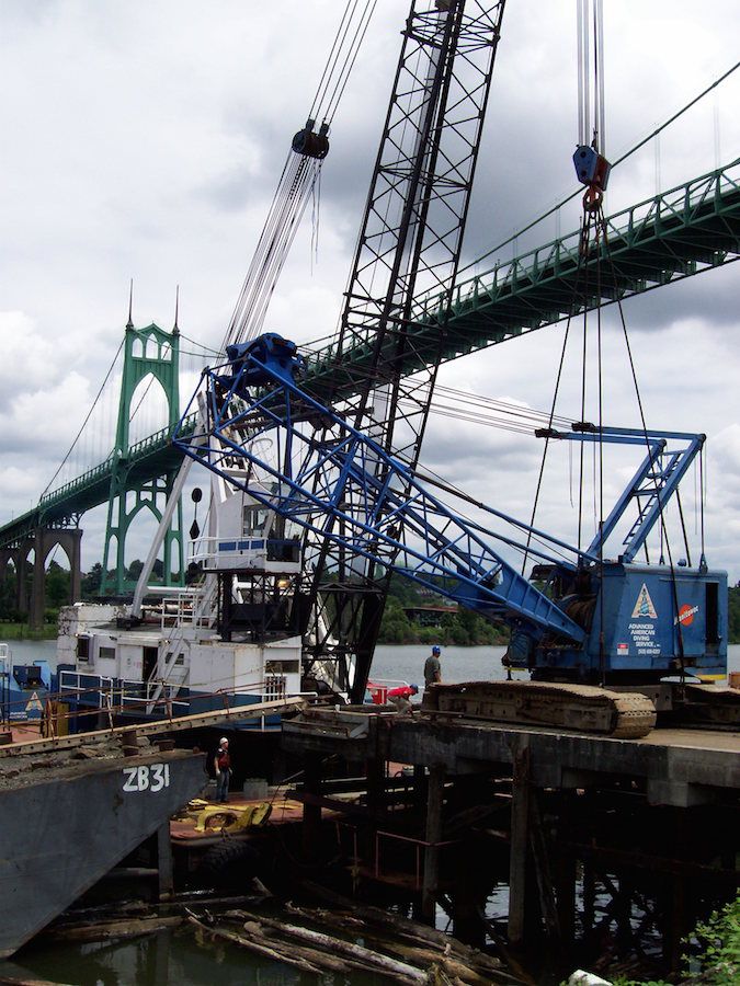 Derrick Barges, Work Barges & Tugs