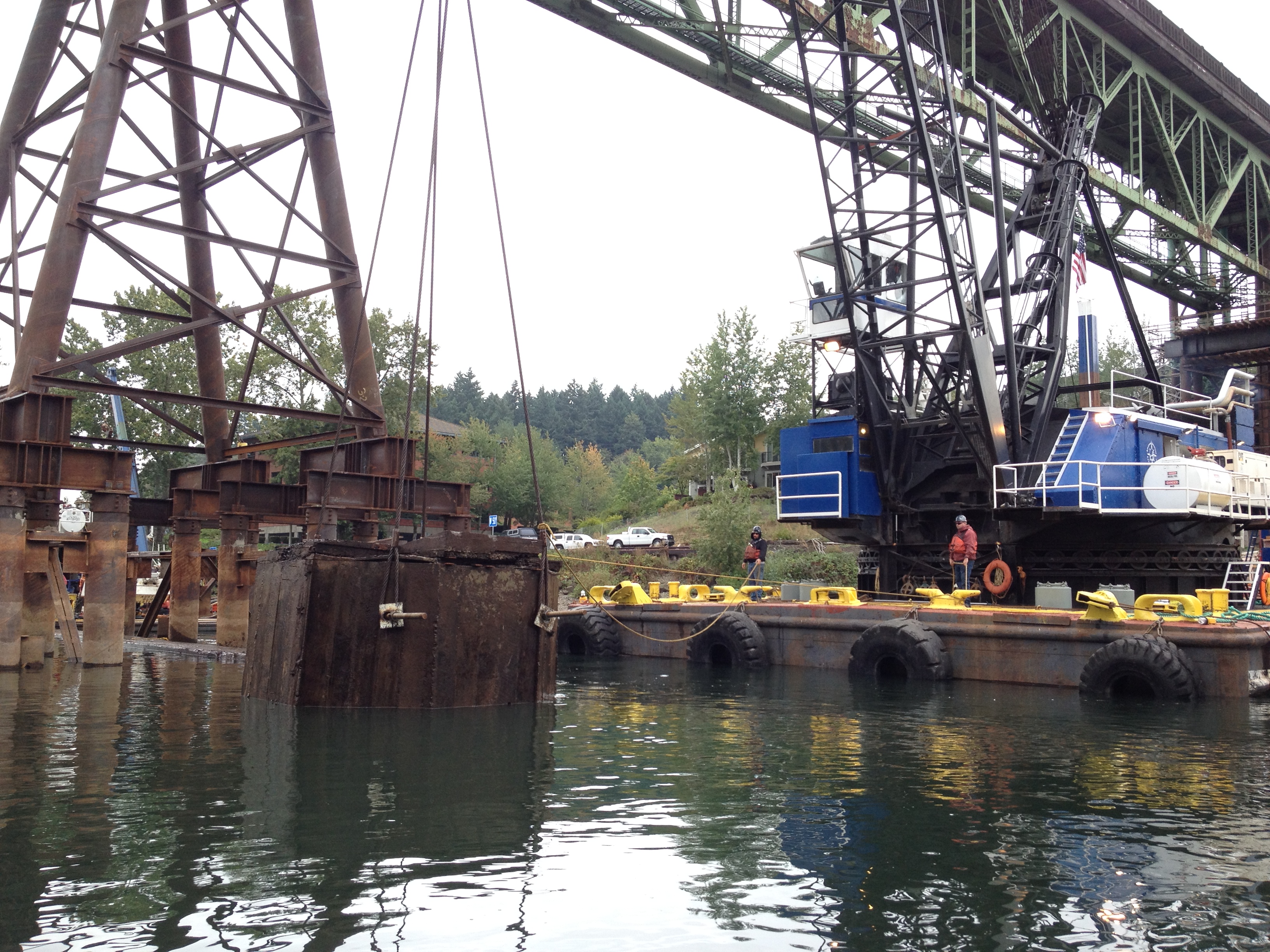 Derrick Barges, Work Barges & Tugs