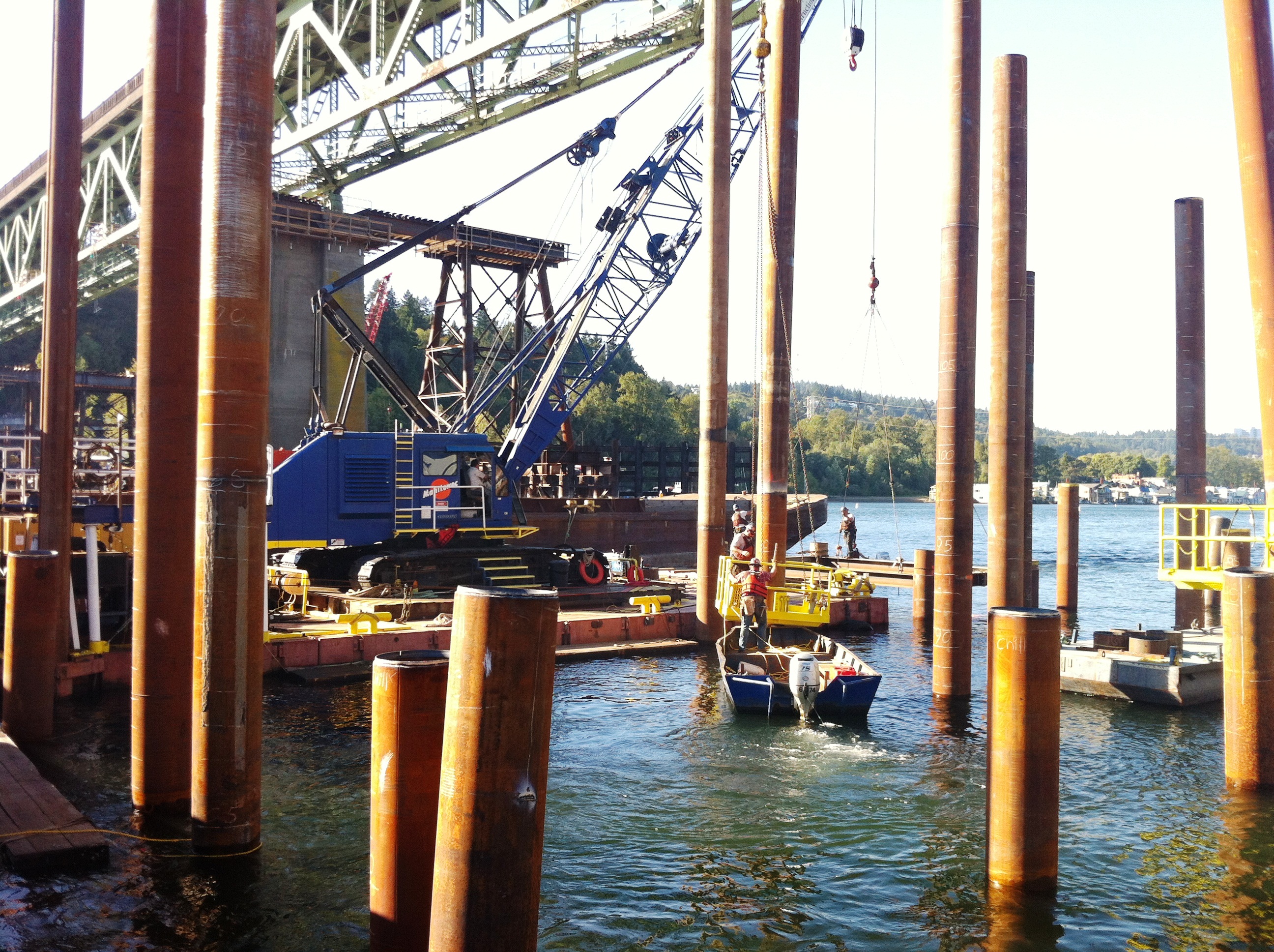 Derrick Barges, Work Barges & Tugs