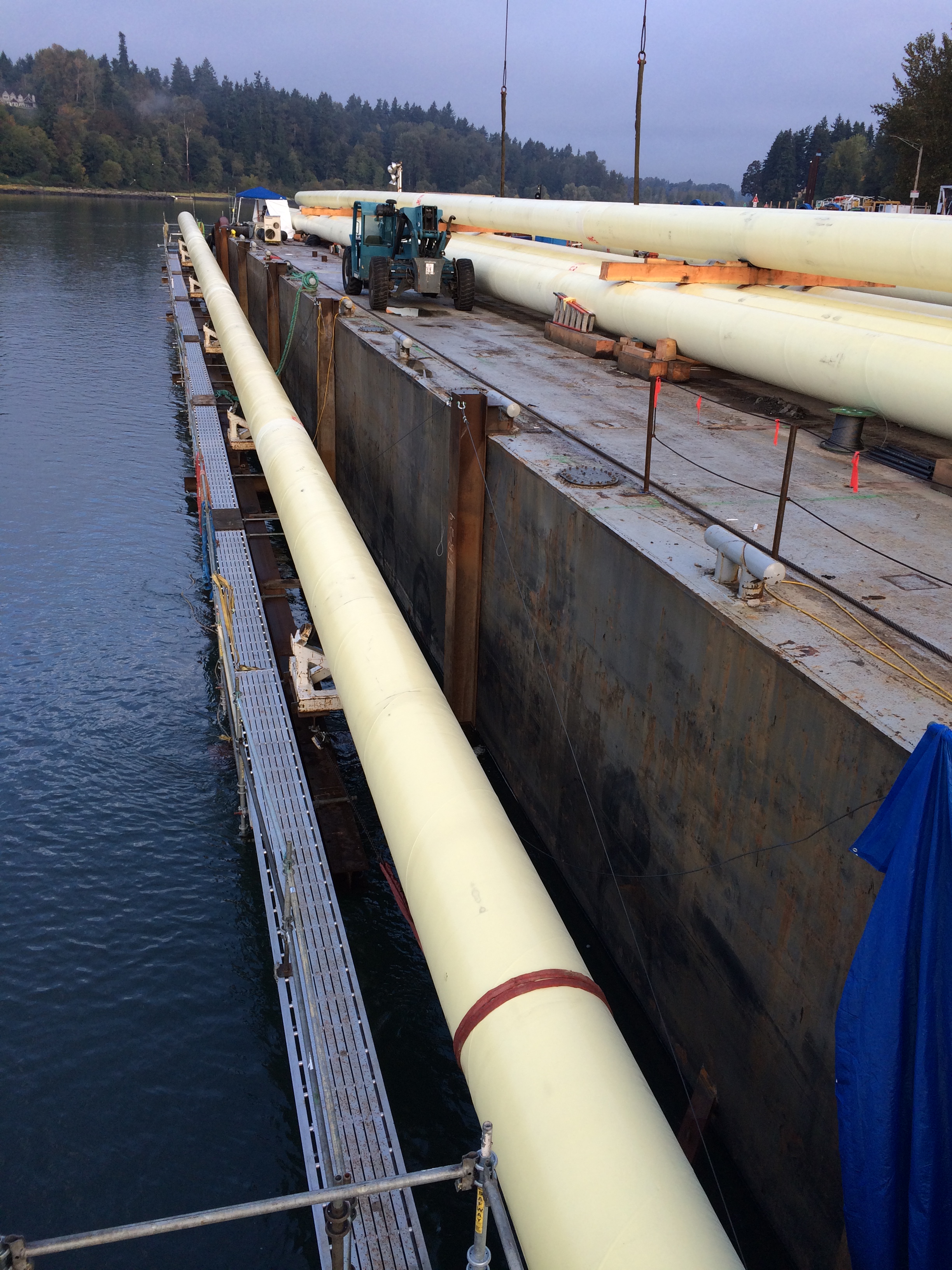 Lake Oswego - Tigard Water Partnership Pipe Pullback