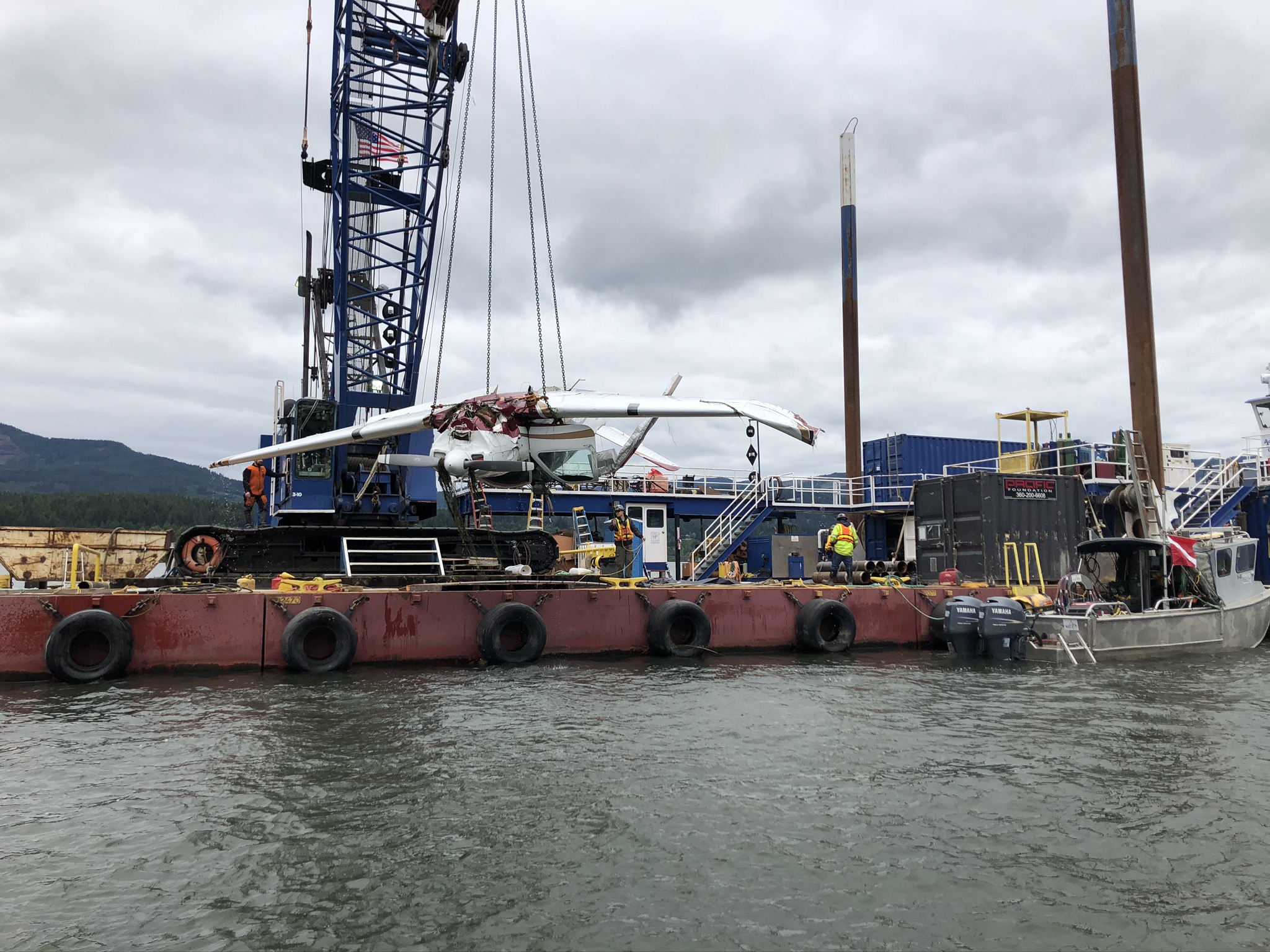 Small Aircraft Recovery - Cascade Locks