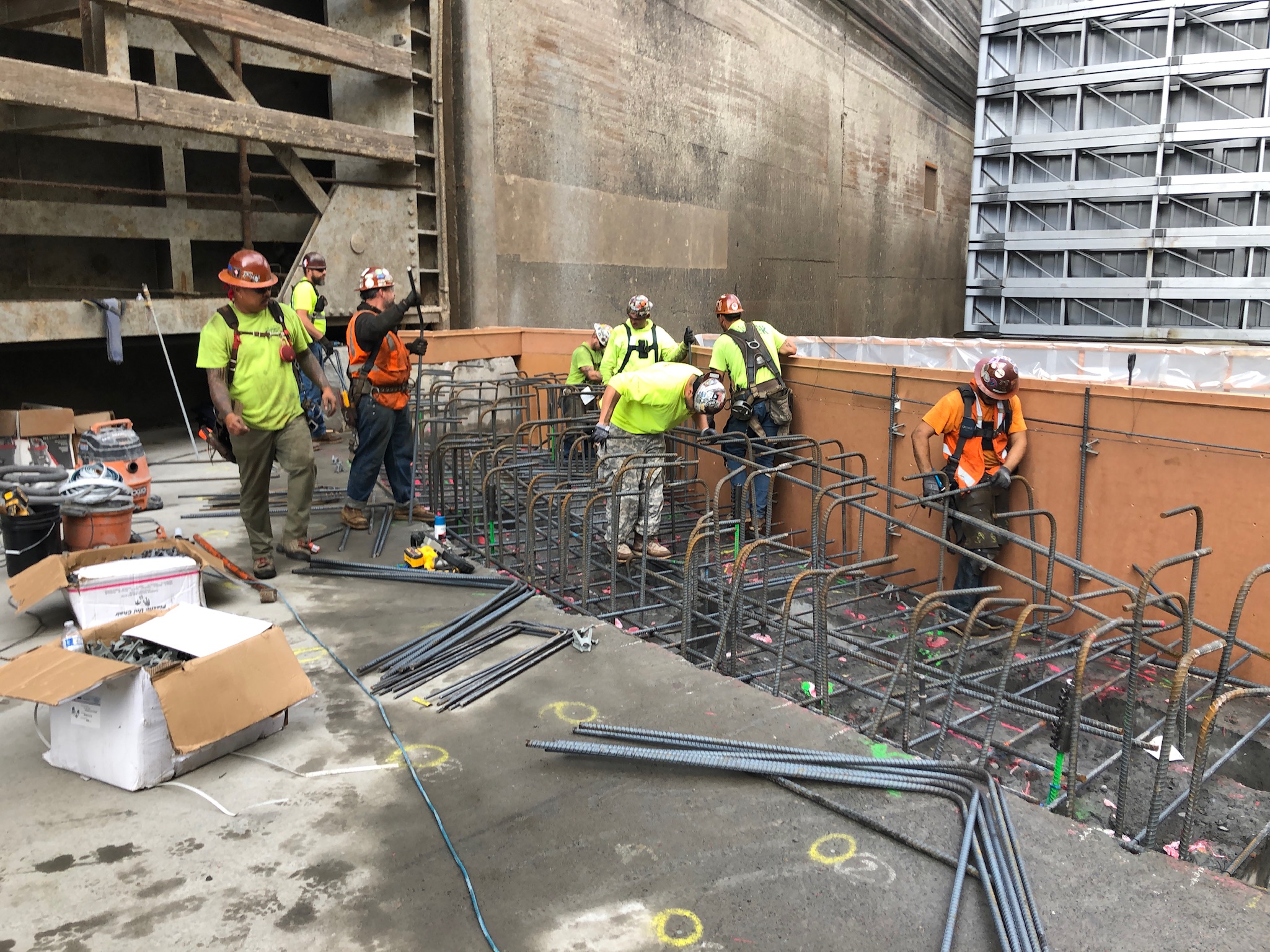 Bonneville Emergency Downstream Sill Repair