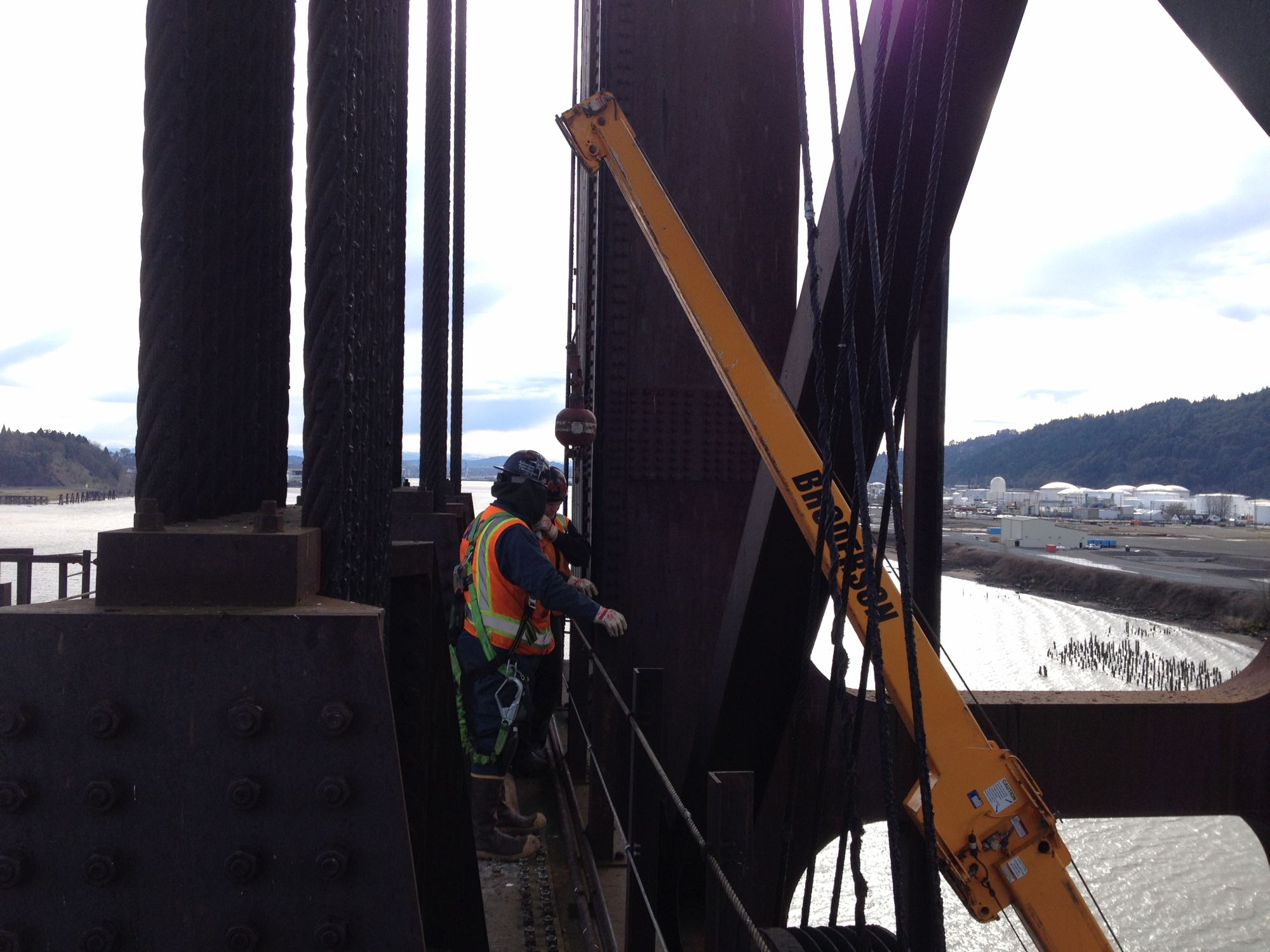 BNSF Bridge 5.1 Auxiliary CWT Rope Replacement