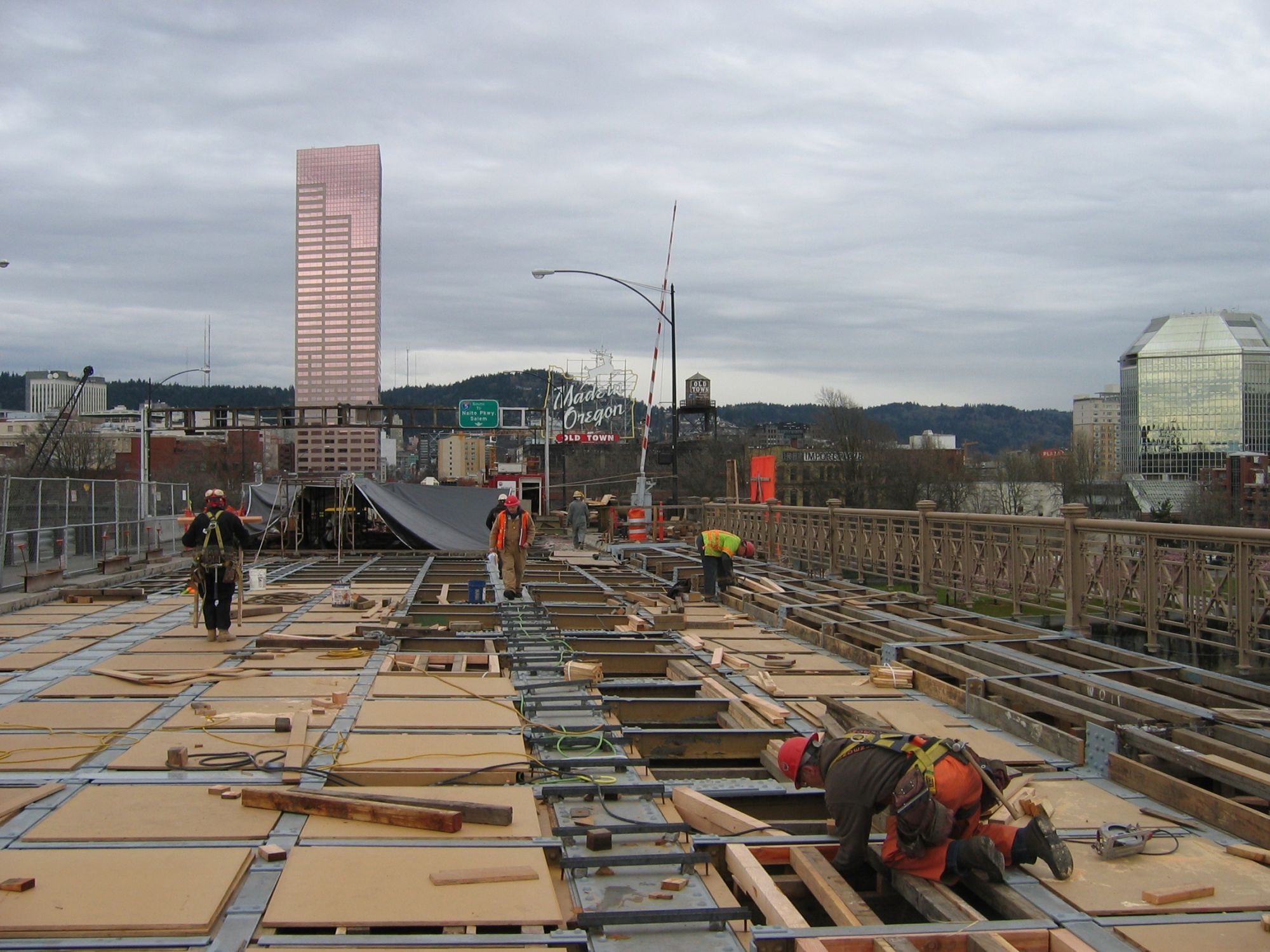 Burnside Bridge Main Span Rehabilitation