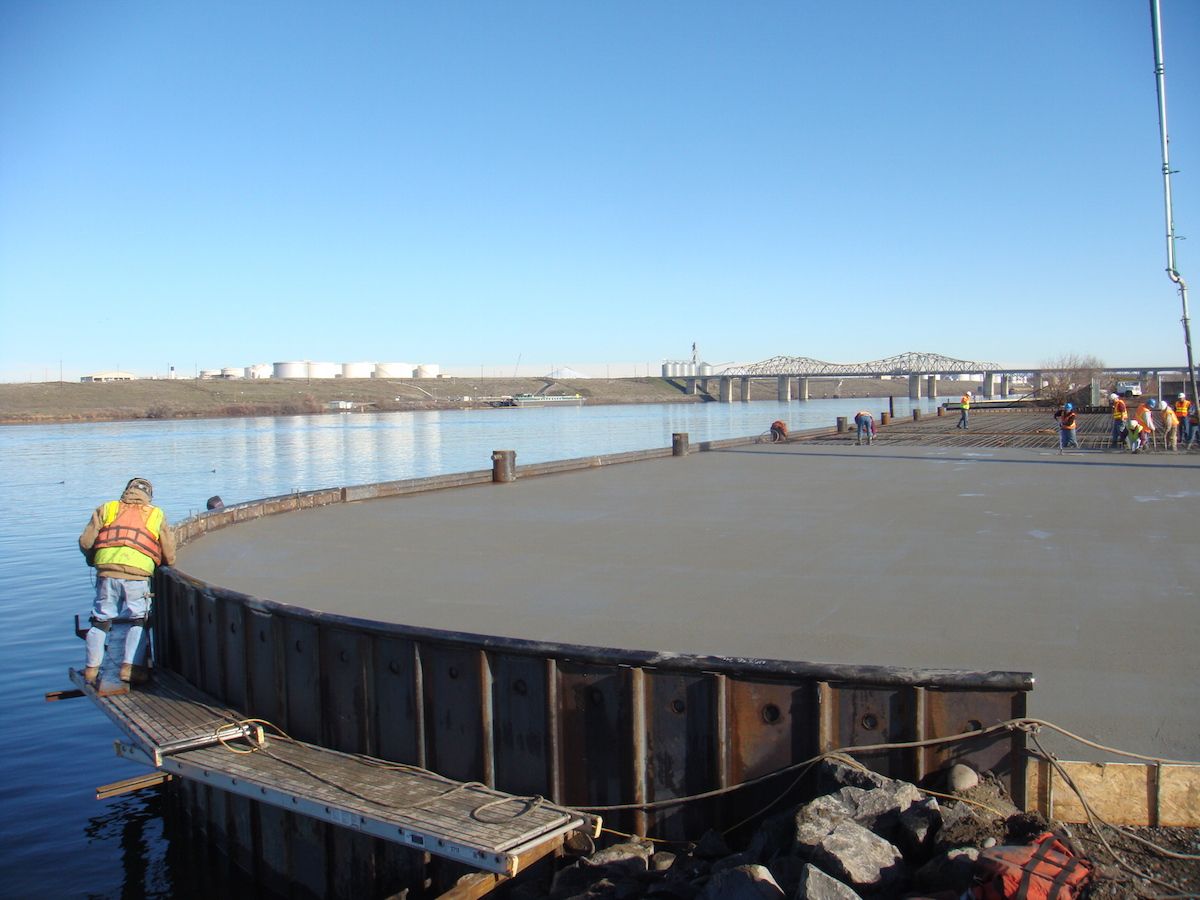 Schnitzer Steel Sheet Pile Bulkhead