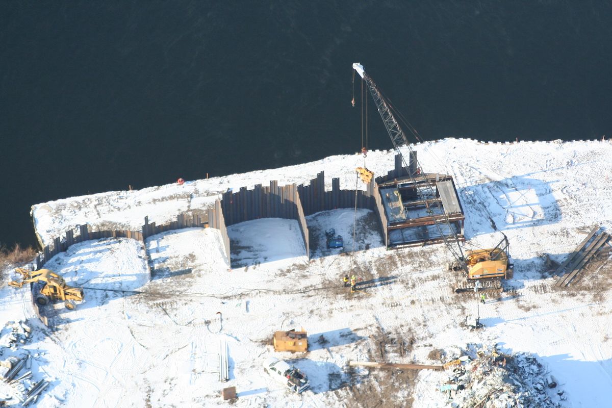 Schnitzer Steel Sheet Pile Bulkhead