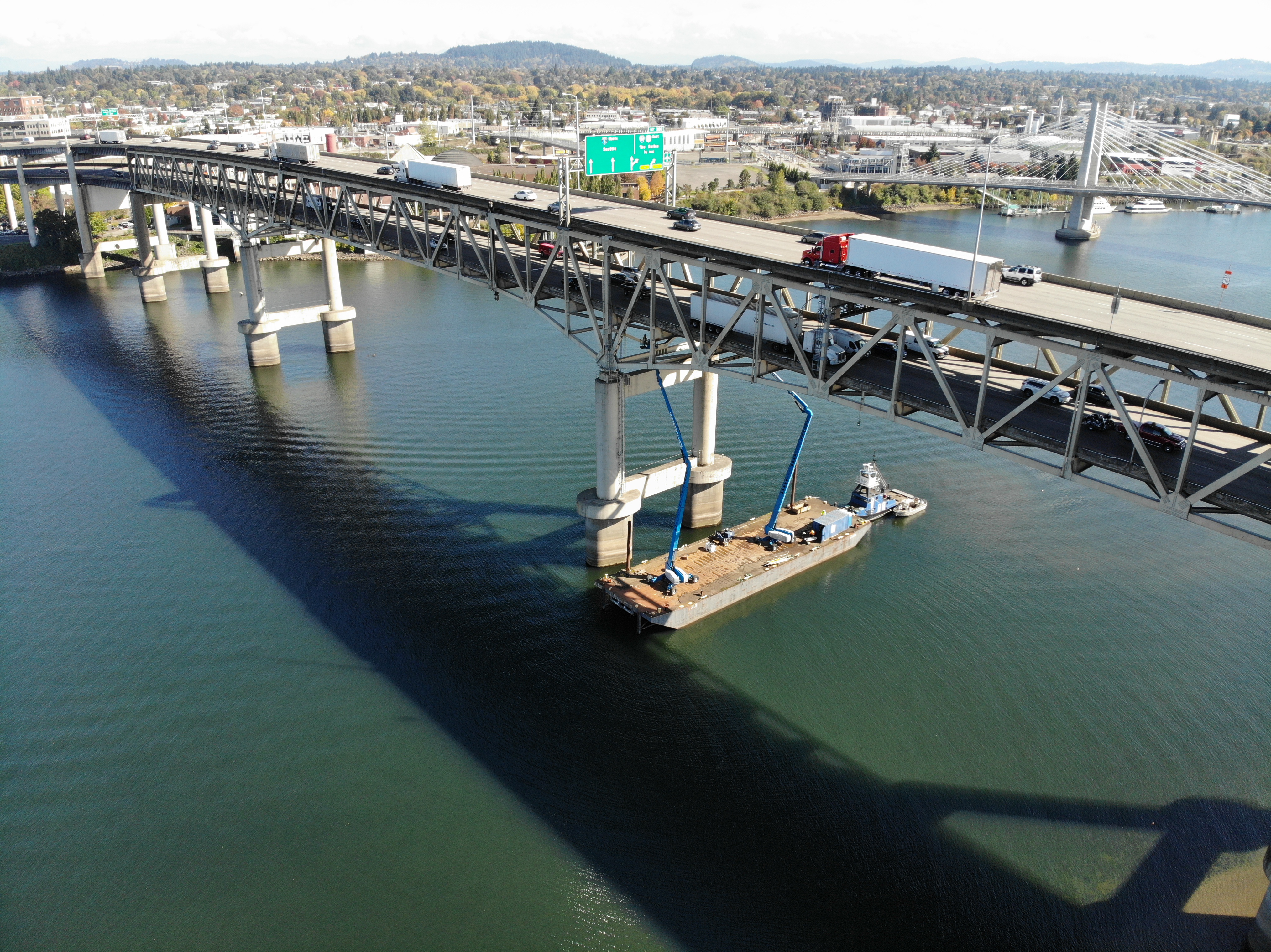 Marquam and Ross Island Bridge Inspections